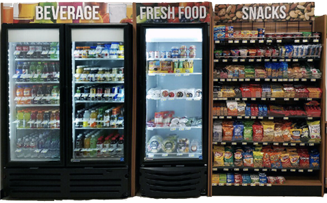 Micro markets give healthy vending options in the Houston area.